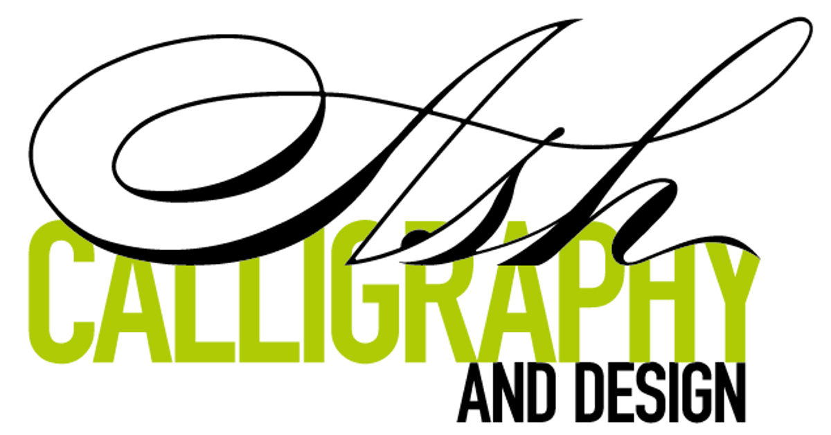 ASH CALLIGRAPHY DESIGN